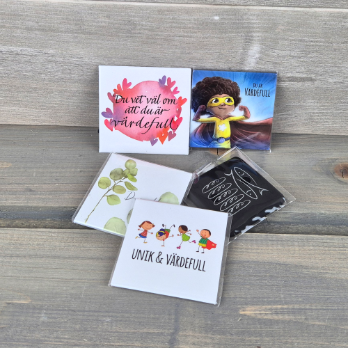 Magneter med text – inspirerande budskap